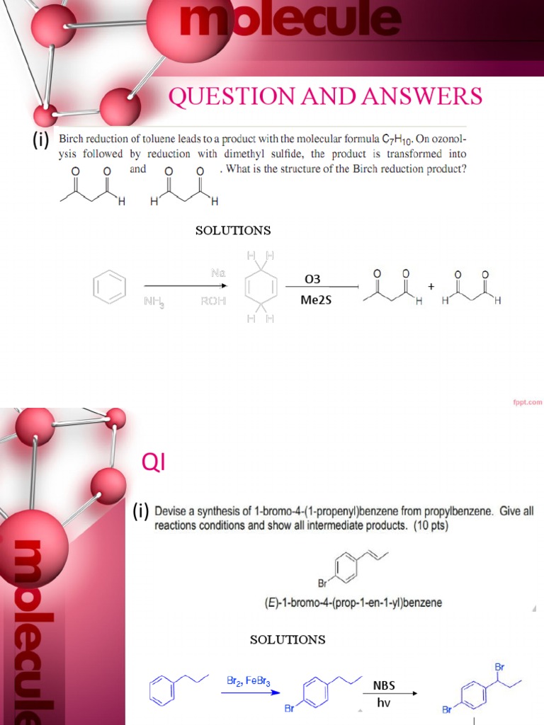 Organic chemistry questions and answers | PDF