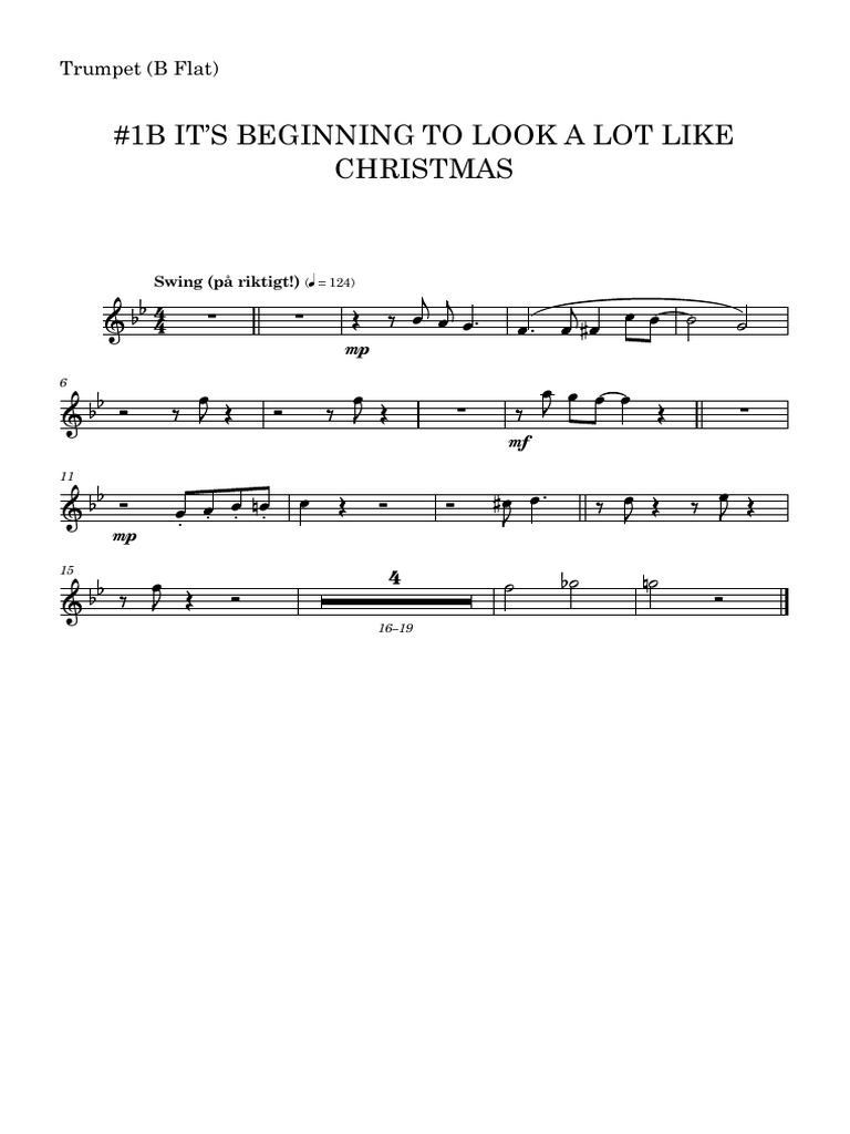 Christmas Trumpet Sheet Music | PDF