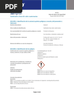 HDS Pinol | PDF | Agua | Toxicidad