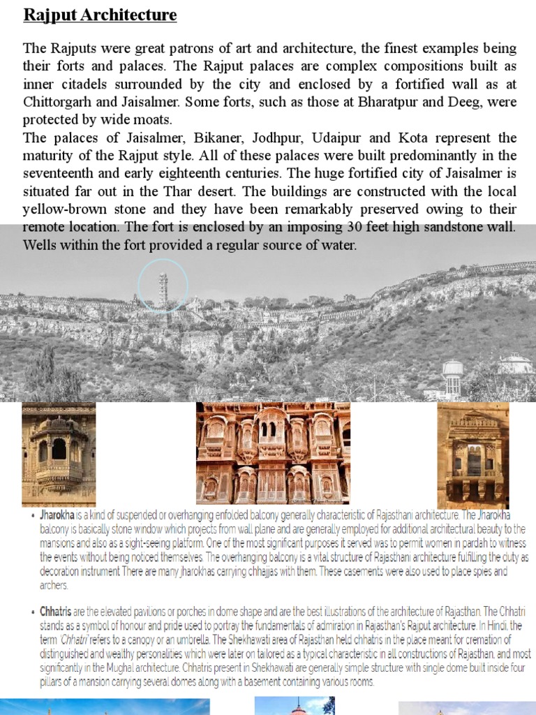 Rajput Architecture | PDF | Art Media | Sculpture