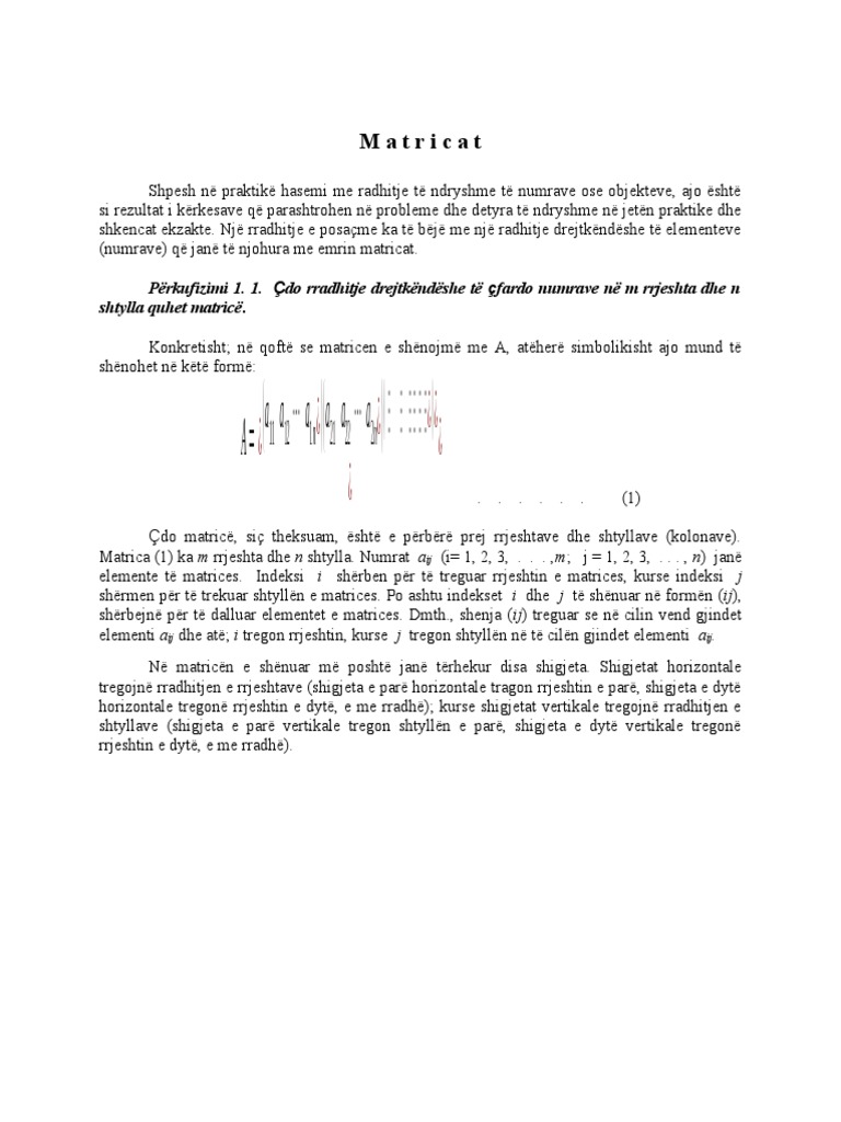 Matricat | PDF