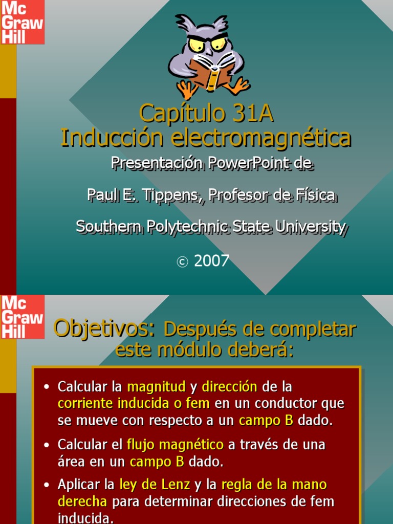 Induccion Electromagnetica | PDF | Generador eléctrico | Inductor