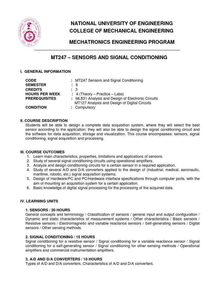 Designing Complete Data Acquisition Systems: Selecting Sensors ...