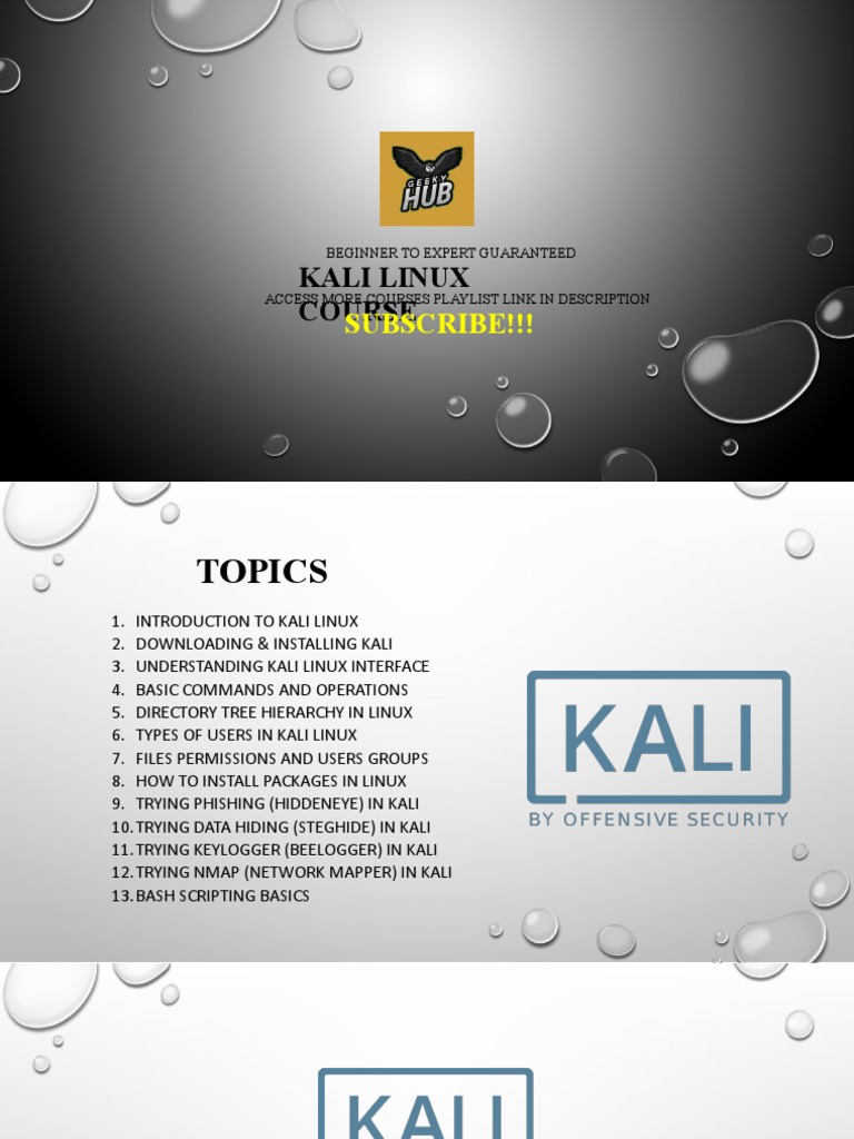 Kali Linux | PDF | Shell (Computing) | Command Line Interface