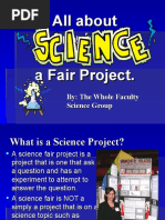 Sample Science Fair Report | PDF | Chart | Experiment