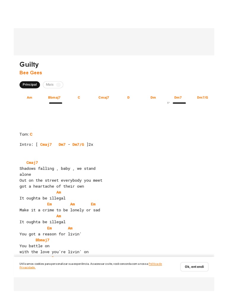 Guilty: Bee Gees | PDF | Pop Music | Show Business Families Of The ...