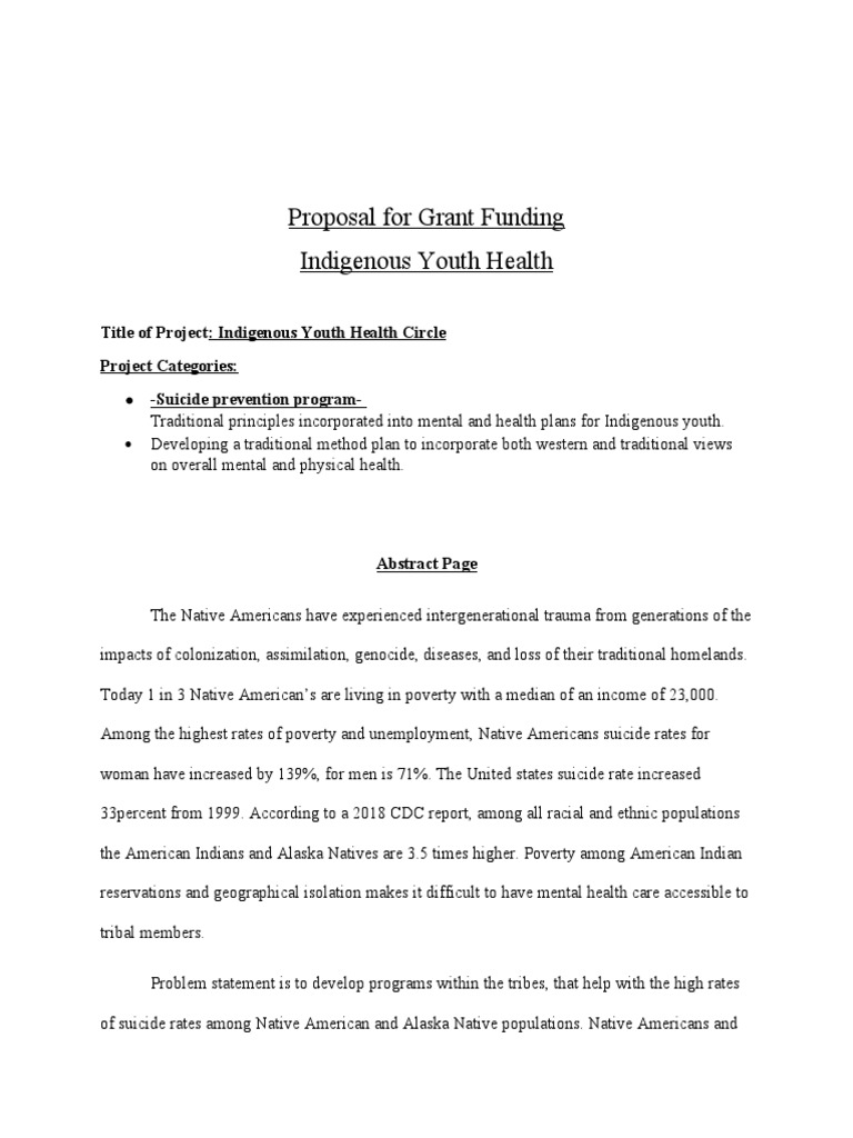 Ais 301 Final Grant | PDF | Native Americans In The United States ...