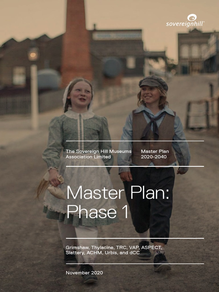 Sovereign Hill Masterplan Executive Summary LR Web | PDF | Museum | Tourism