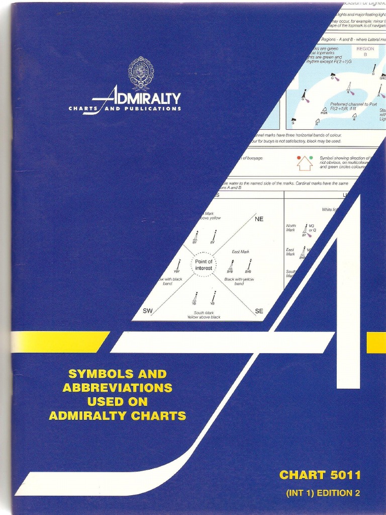Simbols and Abbreviations Used On Admiralty Charts PDF | PDF
