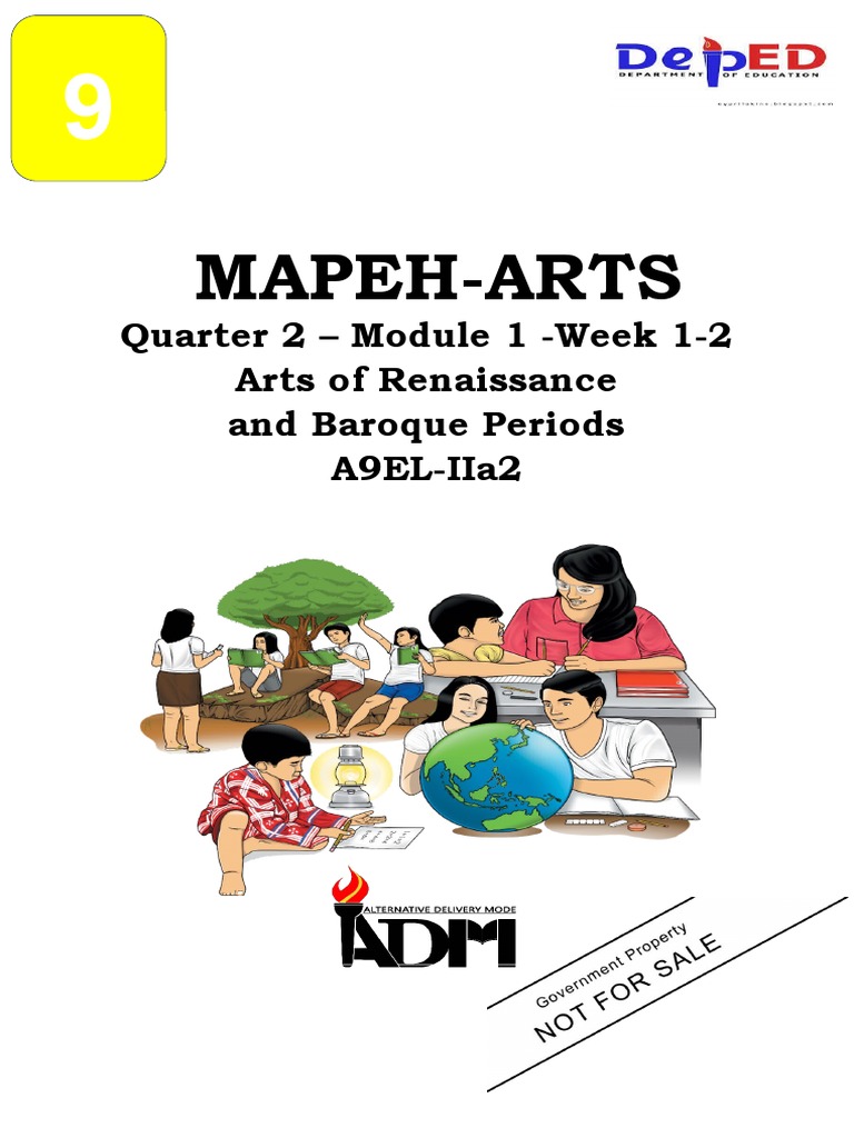 Arts - Module-1 Quarter 2 - Week 1-Week2 | PDF | Renaissance | Raphael