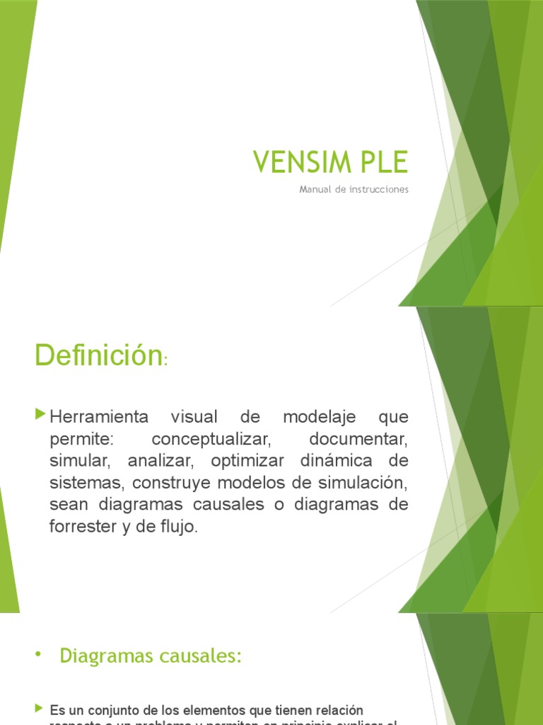 VENSIM PLE Manual | PDF | Ventana (informática) | Software