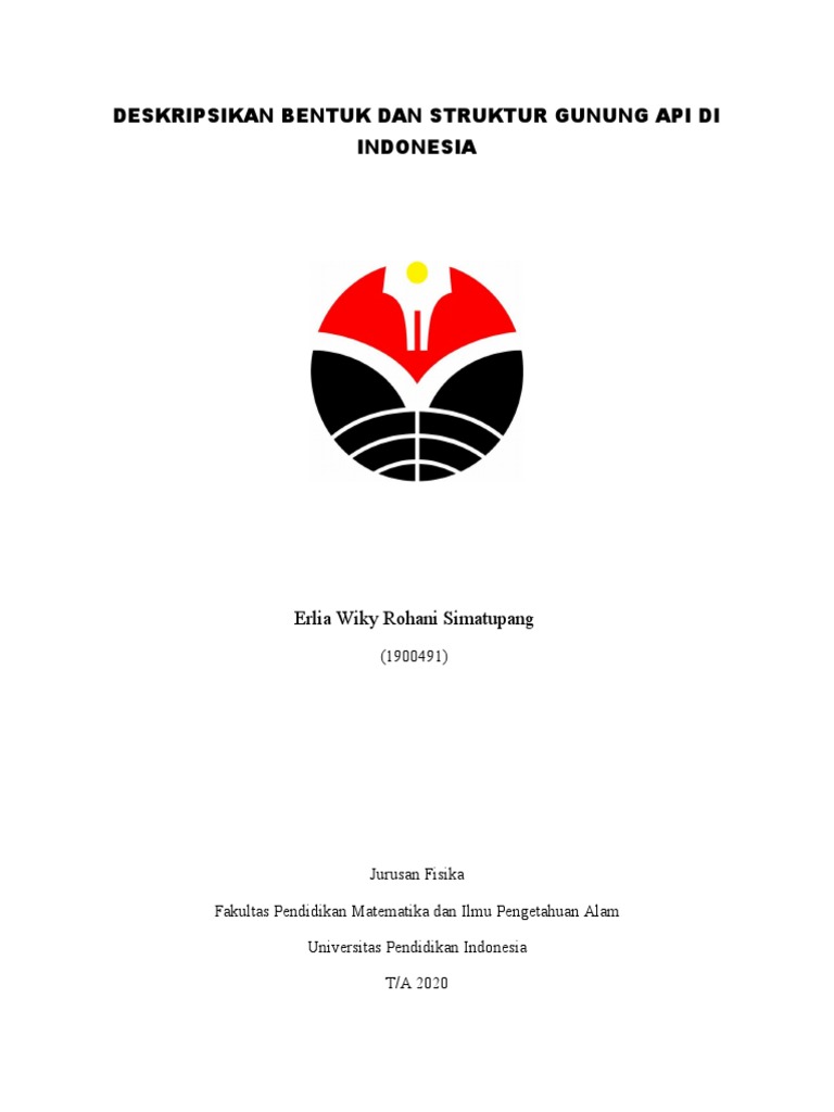 Bentuk Dan Struktur Gunung Api Di Indonesia | PDF