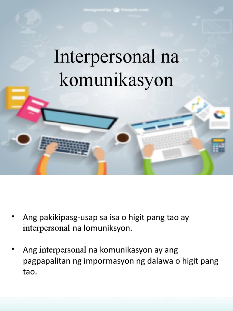 Interpersonal Na Komunikasyon | PDF