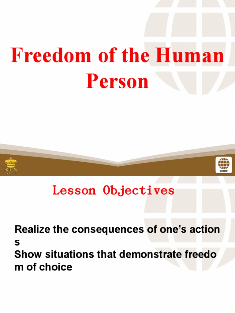 5 Freedom of The Human Person | PDF | Thomas Aquinas | Natural Law