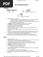 Boccia Game Rules & Scoring Guide | PDF | Leisure | Recreation