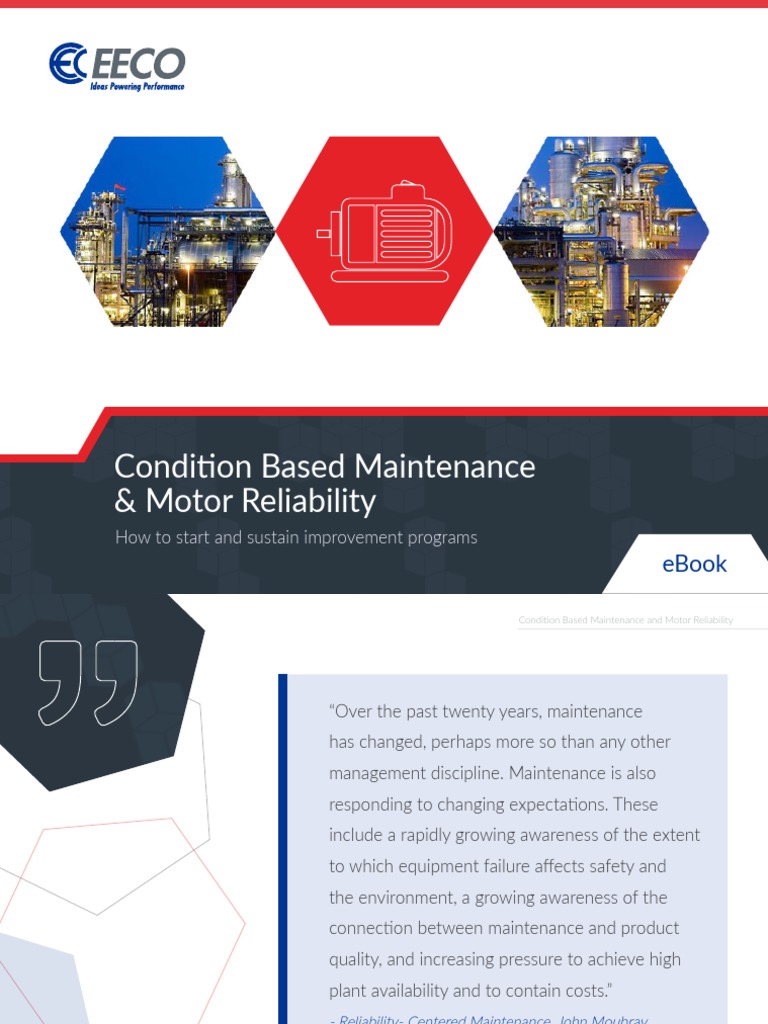 Condition-Based Maintenance for Motors | PDF | Reliability Engineering ...