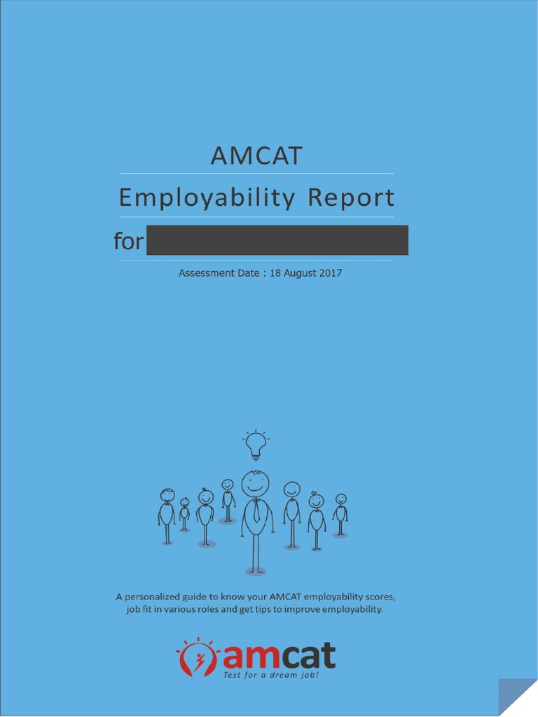 Sample Bdjobs-Amcat Certificate and Report PDF | Download Free PDF | Extraversion And ...