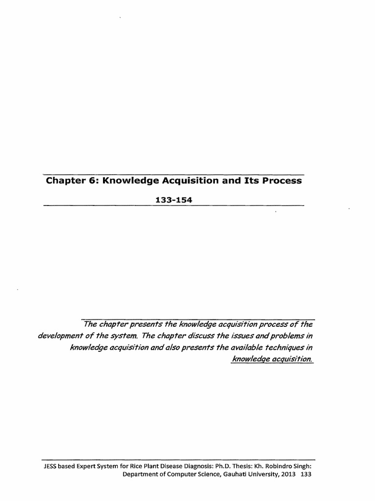 Knowledge Acquisition Process | PDF | Expert | System