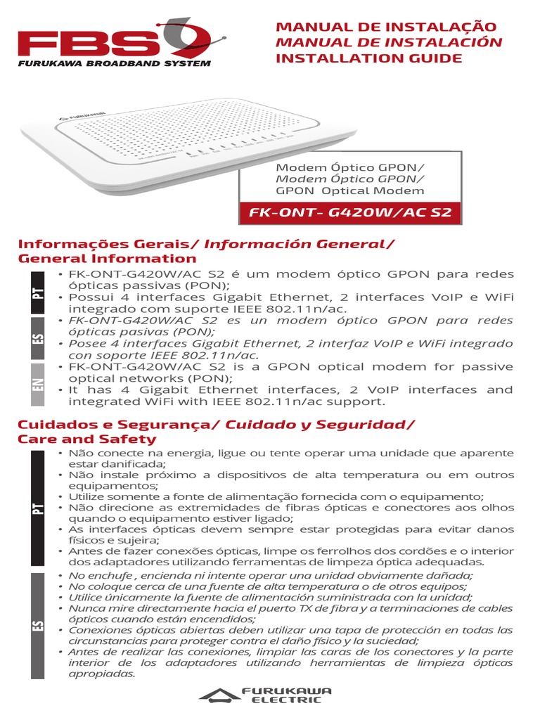 MFPC000282-A4-FK ONT G420W ACS2-Rev01 | PDF | Wi-Fi | Ieee 802.11