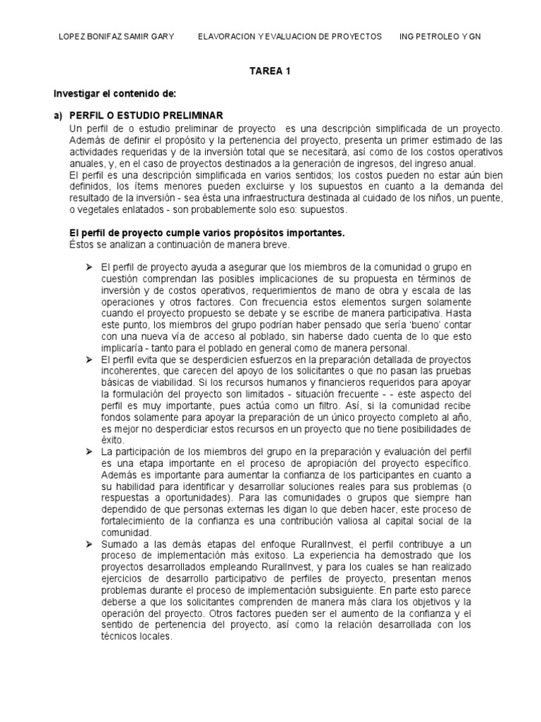Evaluación de Proyectos: Guía Completa | PDF | Mercado (economía ...