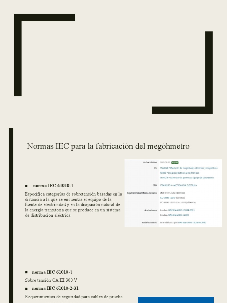 Normas Iec | PDF