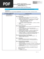 Checklist of LSA Requirements | PDF
