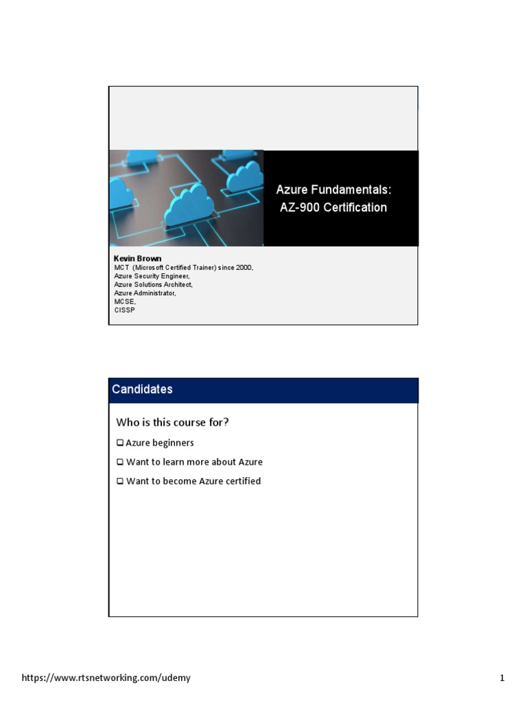Azure Fundamentals Az 900 Pdf Platform As A Service Cloud Computing