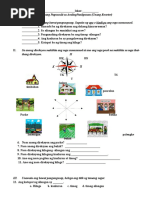 Panuto at Direksiyon | PDF