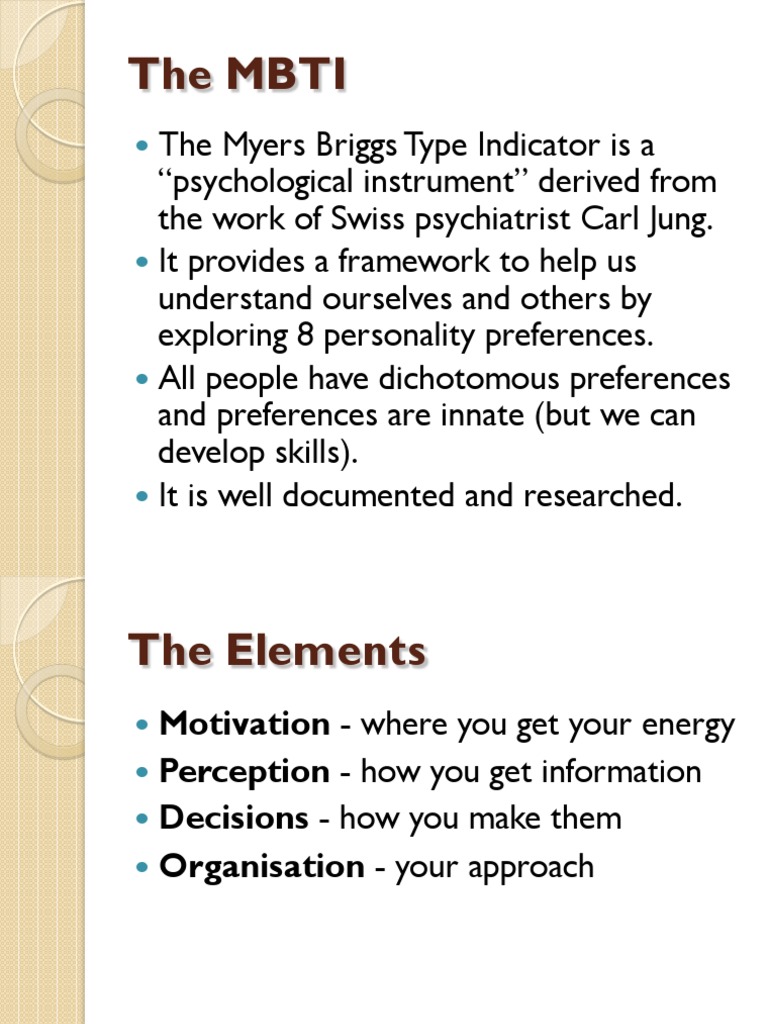 Mbti PDF | PDF | Extraversion And Introversion | Metaphysics Of Mind