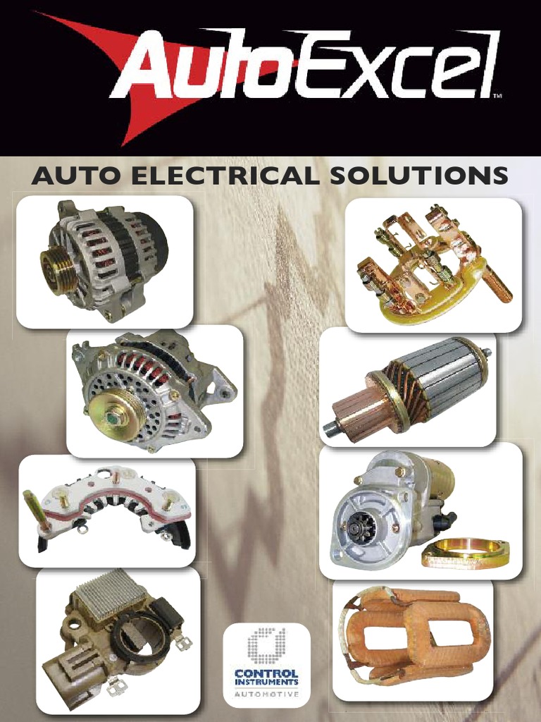 AutoExcel Auto-Electrical Catalogue 2009 | PDF | Land Vehicles | Motor ...
