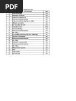 Taking Off List Example WBLFF | PDF | Building Engineering | Building