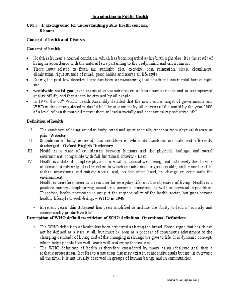 Understanding Public Health Basics | PDF | Public Health | Preventive ...