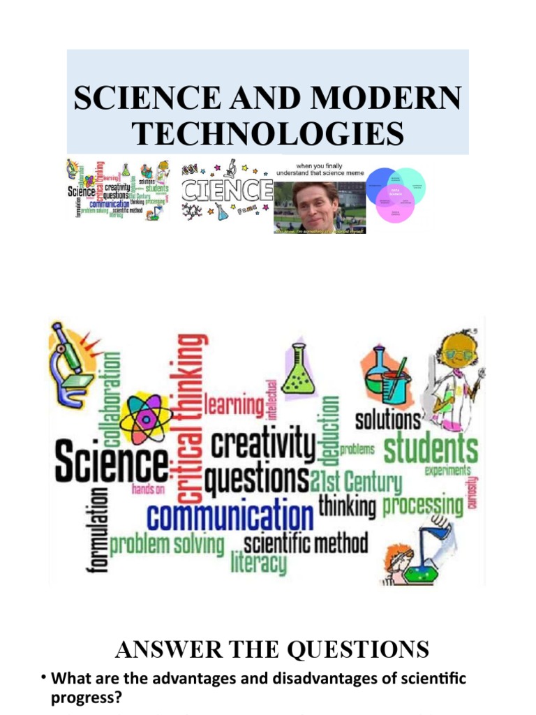 Science and Modern Technologies | PDF | Social Science