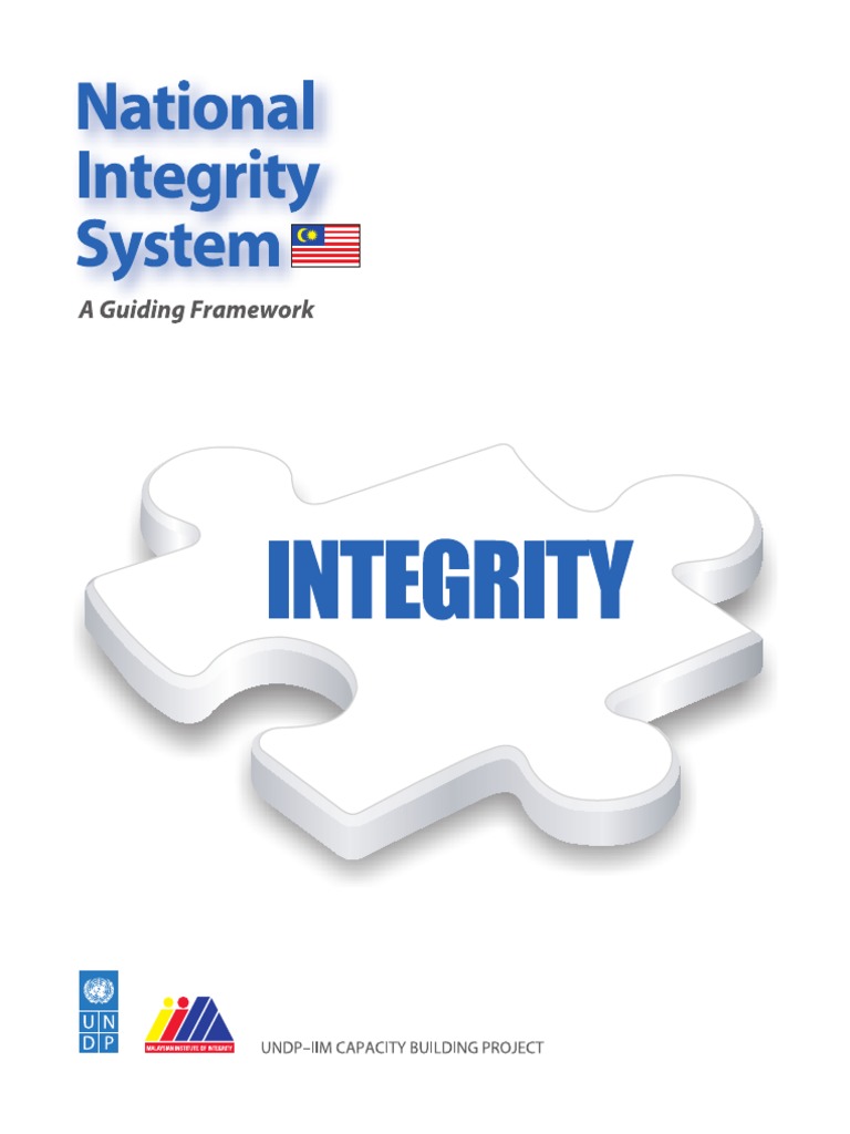 National Integrity System - A Guiding Framework - Part 1 PDF | PDF ...