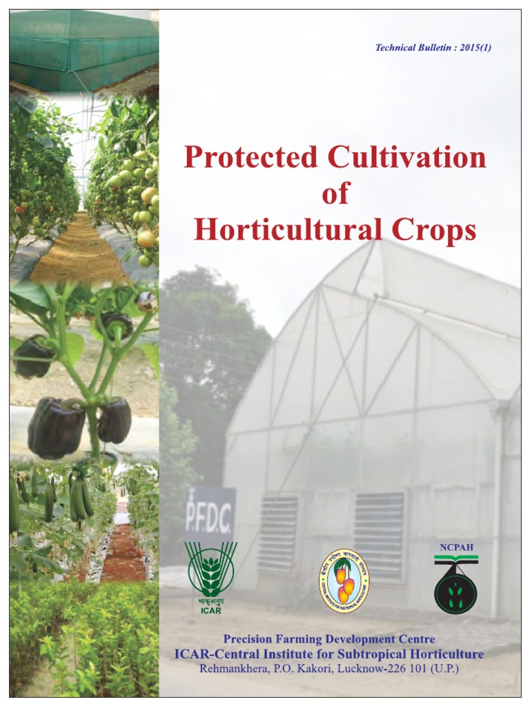 Technical Bulletin - Protected Cultivation in Horticultural Crops PDF ...