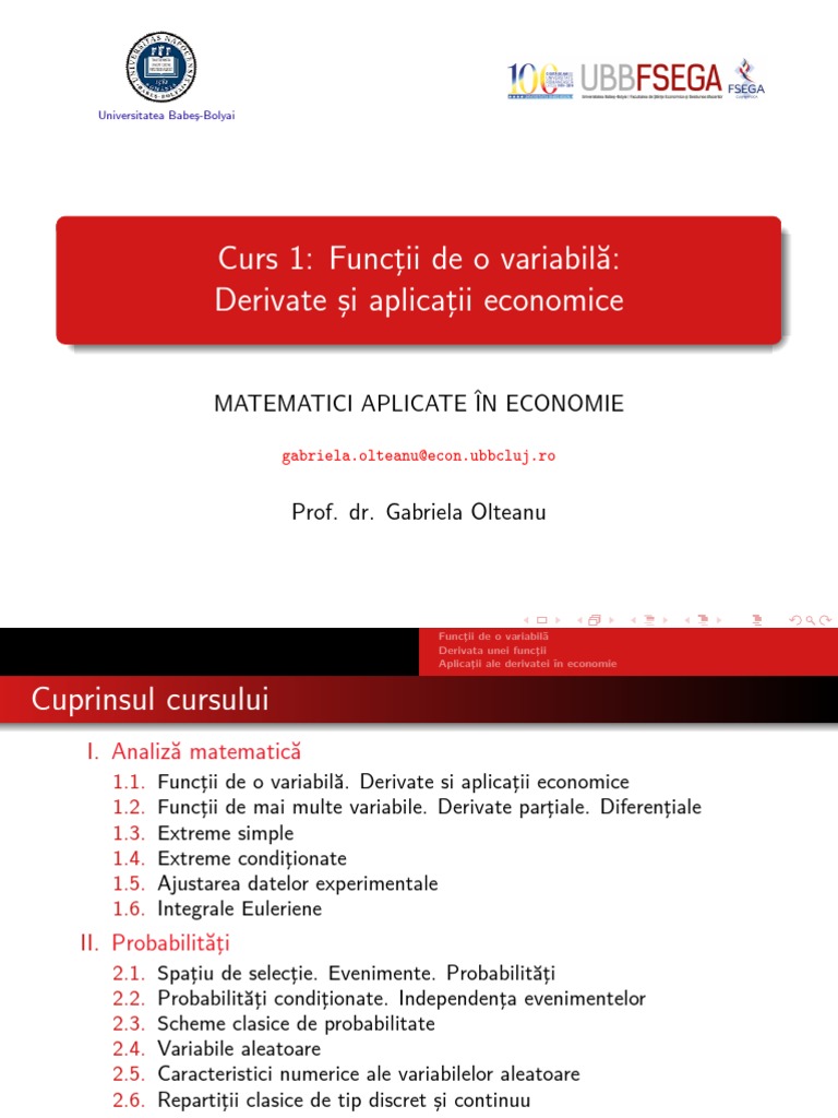 Curs 1-MAE | PDF