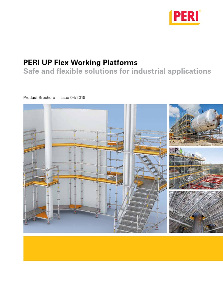 PERI UP Rosett Flex | PDF | Stairs | Scaffolding