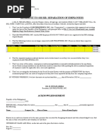 SENA FORM No. 5 - Quitclaim and Release | PDF | Employment | Government