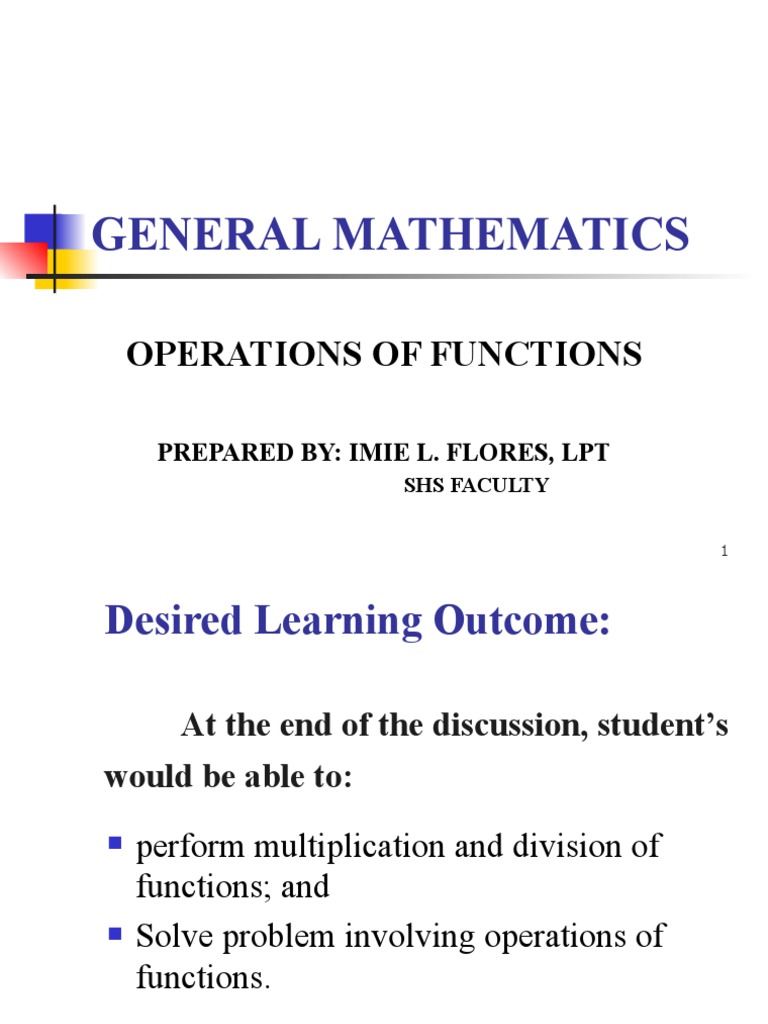 Operations (Multiplication & Division) | PDF