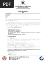 Department of Education: Scoresheet For Teacher-Ii/Iii | PDF | Learning