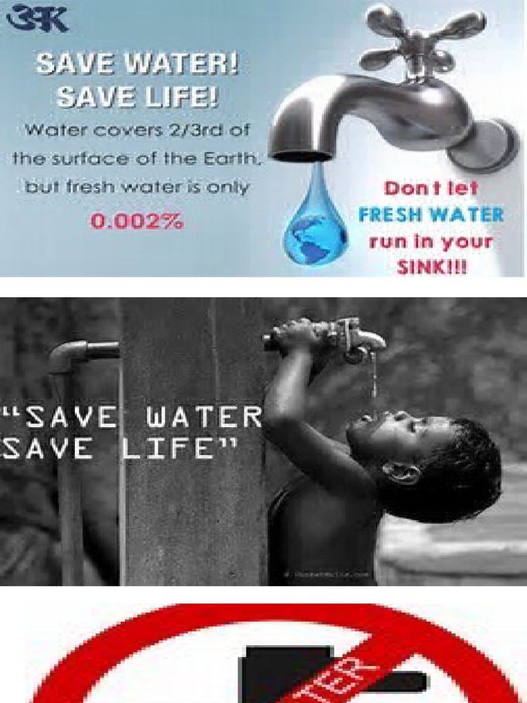 Save Water Save Life | PDF