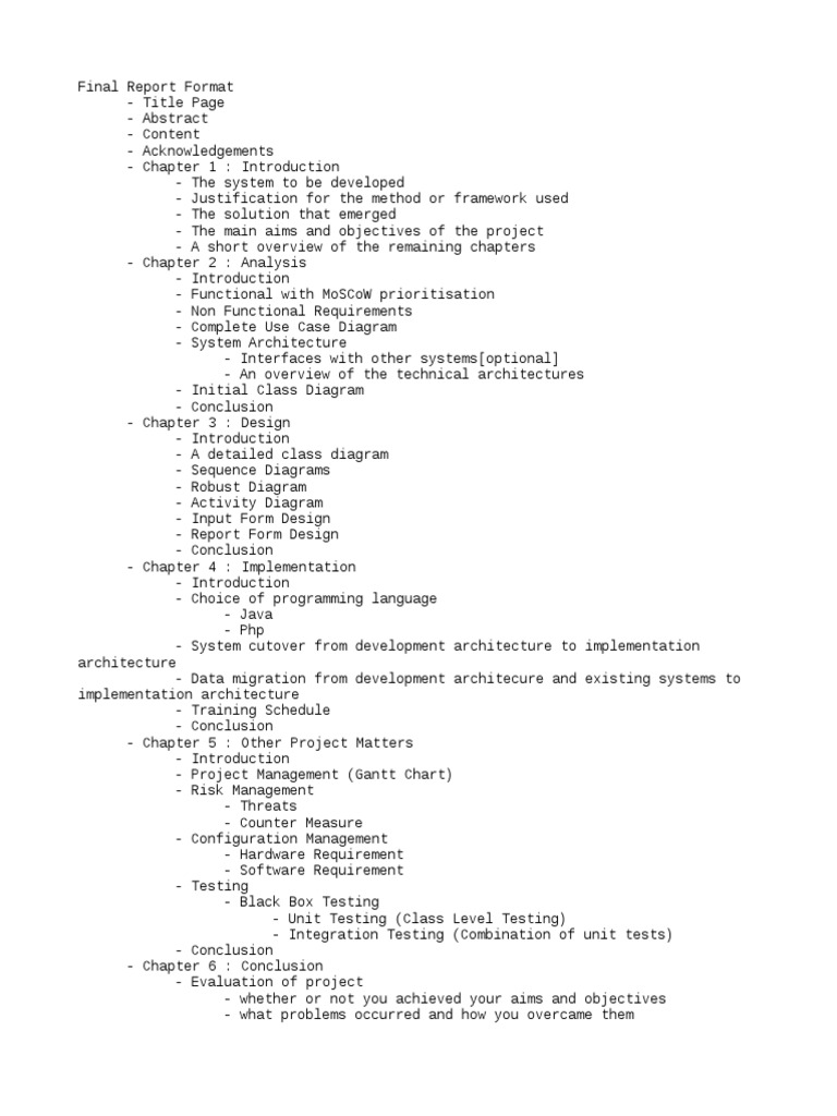 L5 Project Final ReportTask List | PDF | Class (Computer Programming ...