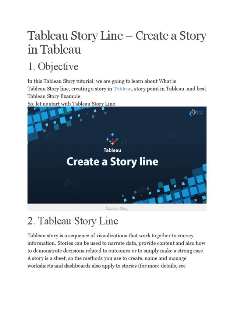 Tableau Story Line 89 | PDF | Double Click | System Software