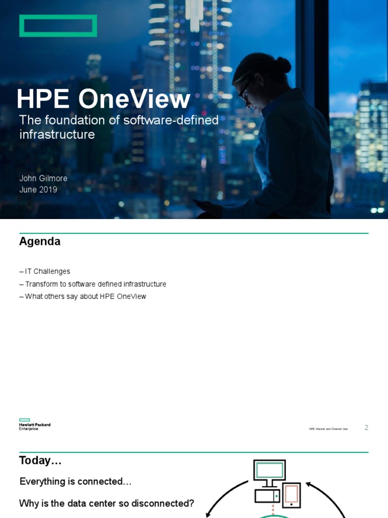 HPE OneView 5.0 | PDF | Cloud Computing | Computing