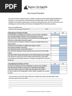 Vegetable Sanitizing - Control Sheet | PDF | Chemistry | Nature