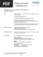 Gardobond® G 4098/10: Scope | PDF | Water | Iron