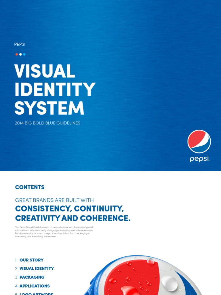 2014 - Pepsi - Brand Guideline PDF | PDF | Logos | Communication Design