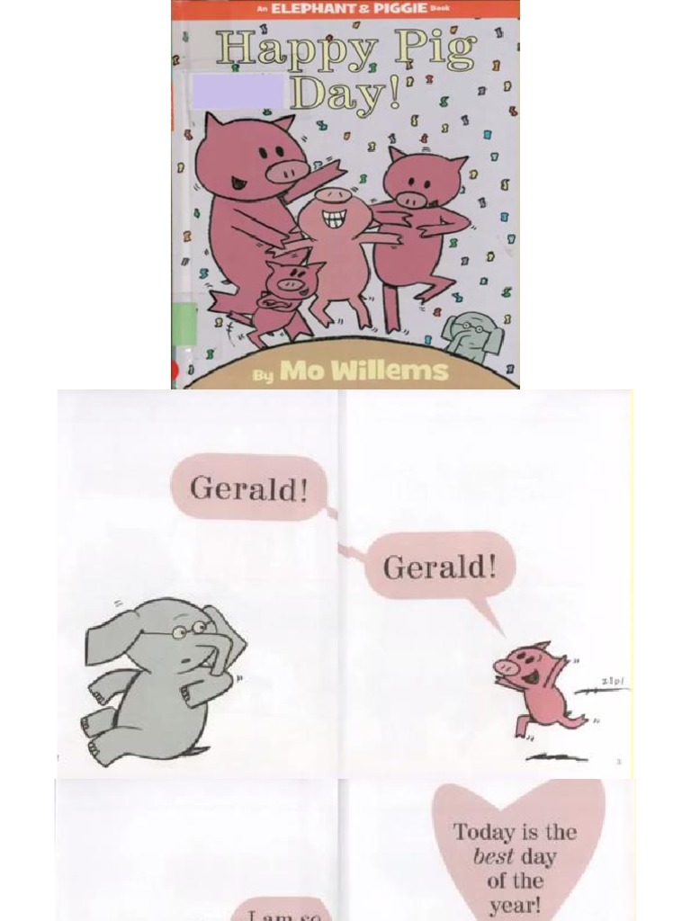 Happy Pig Day Mo Willems | PDF