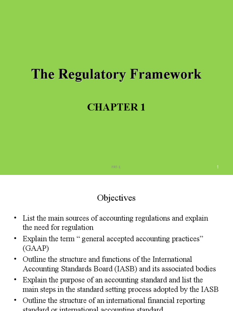 Chapter-1-Regulatory Framework | PDF | International Financial ...