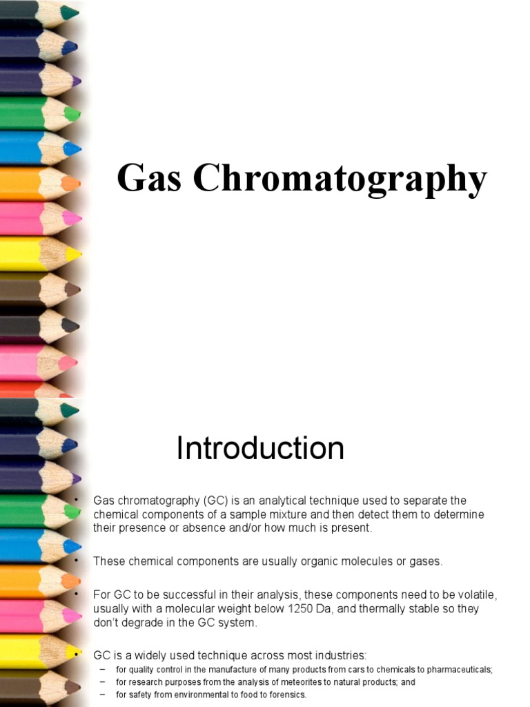 Gas Chromatography | PDF | Gas Chromatography | Chromatography